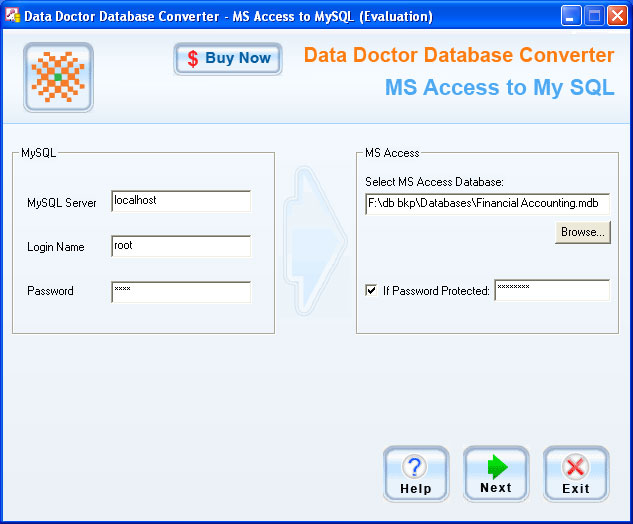 MS Access To My SQL Database Conversion Utilities Migrate MS Access DB 